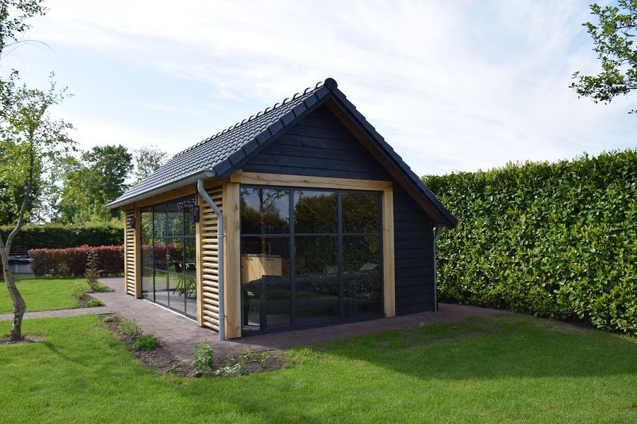 Stijlvolle tuinkamer | Brandola Houtbouw
